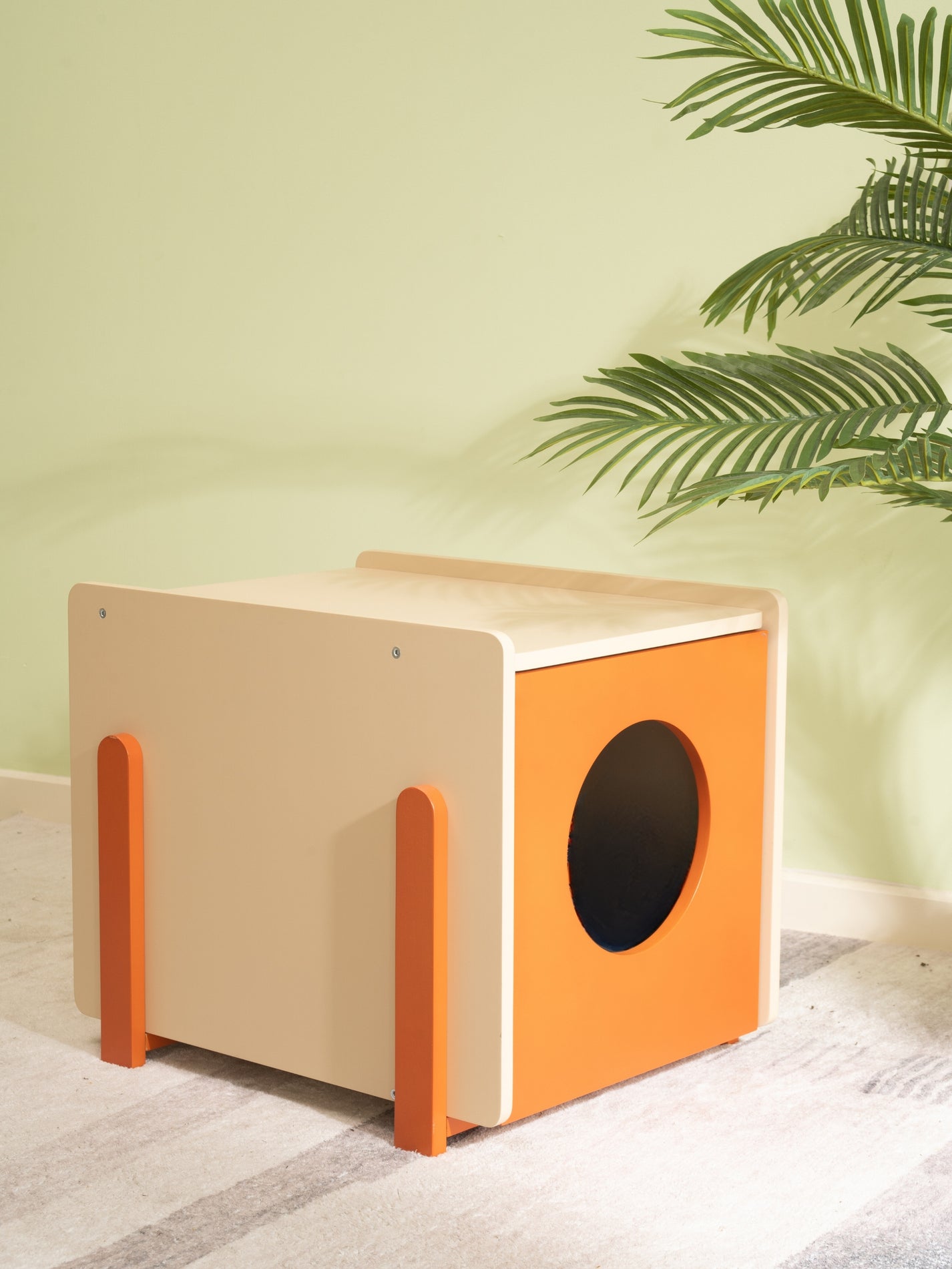 Poop Nest - Small Litter Box Enclosure for Little Furballs | Shichic