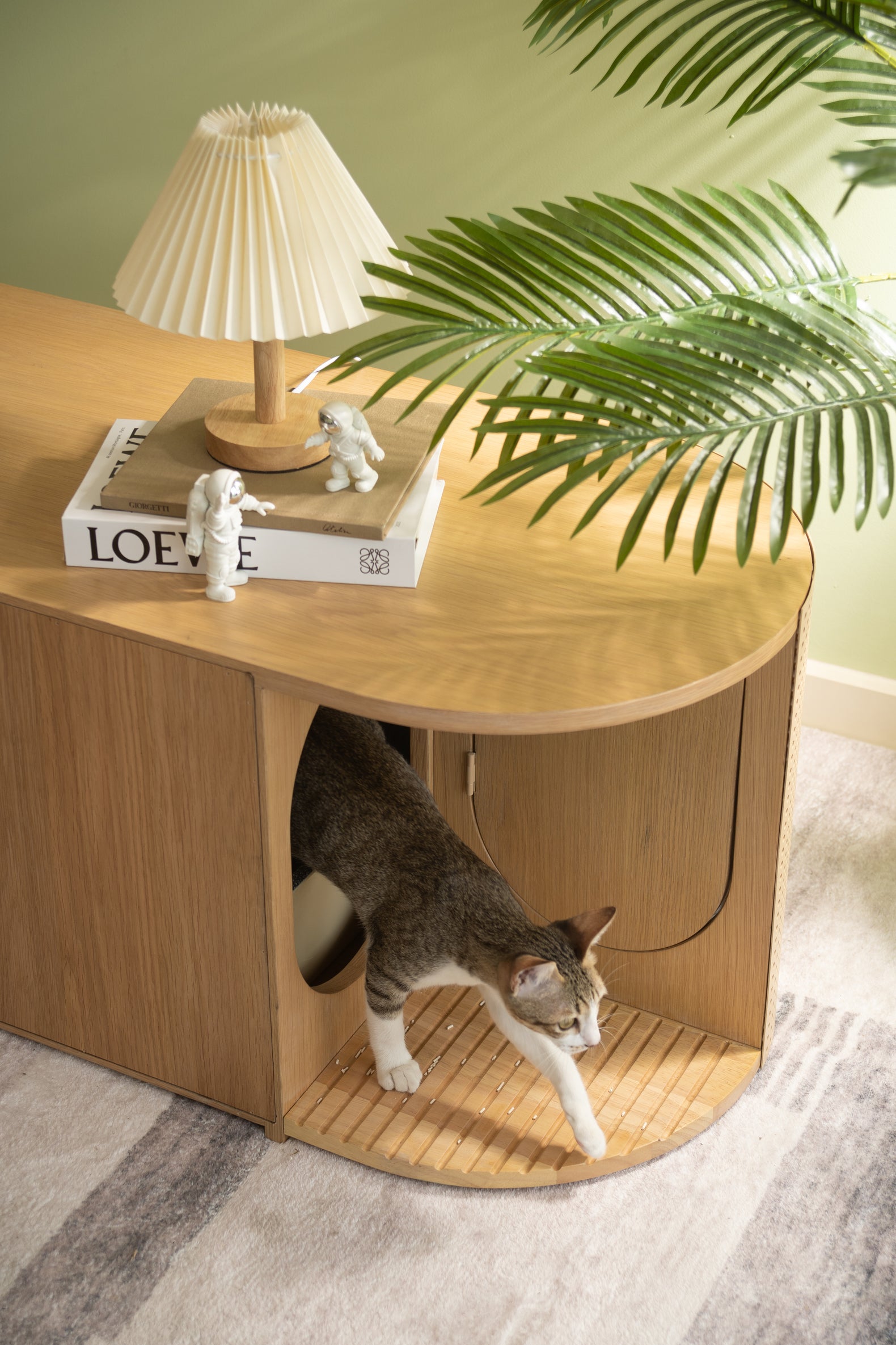 Poop Lounge - Stylish Cat Litter Box Furniture | Shichic